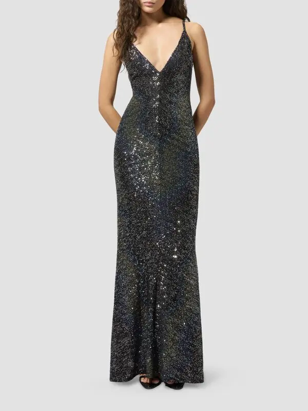 Missoni Sequined V-neck Mermaid Gown
