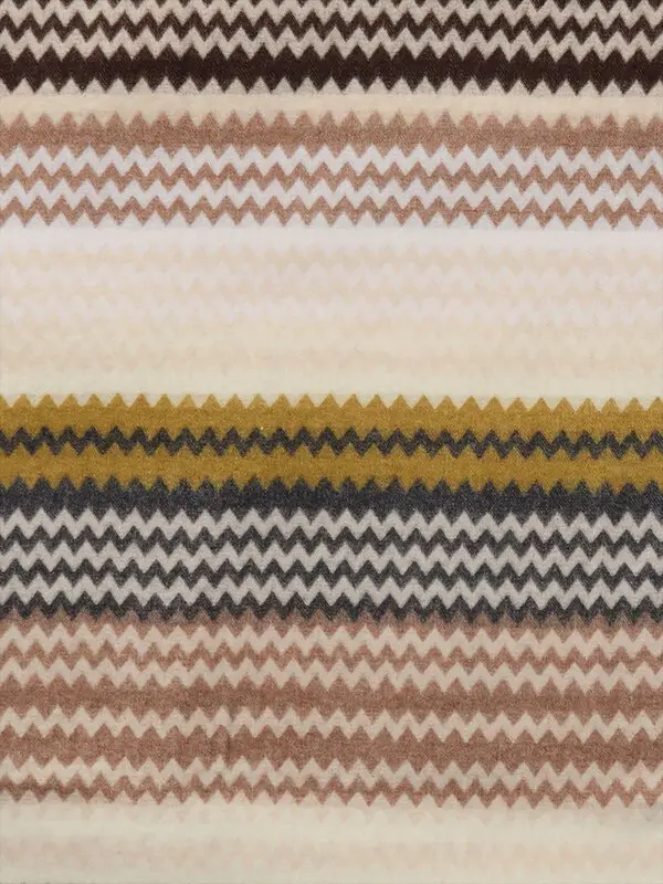 Missoni Humbert Striped Wool-blend Throw Blanket