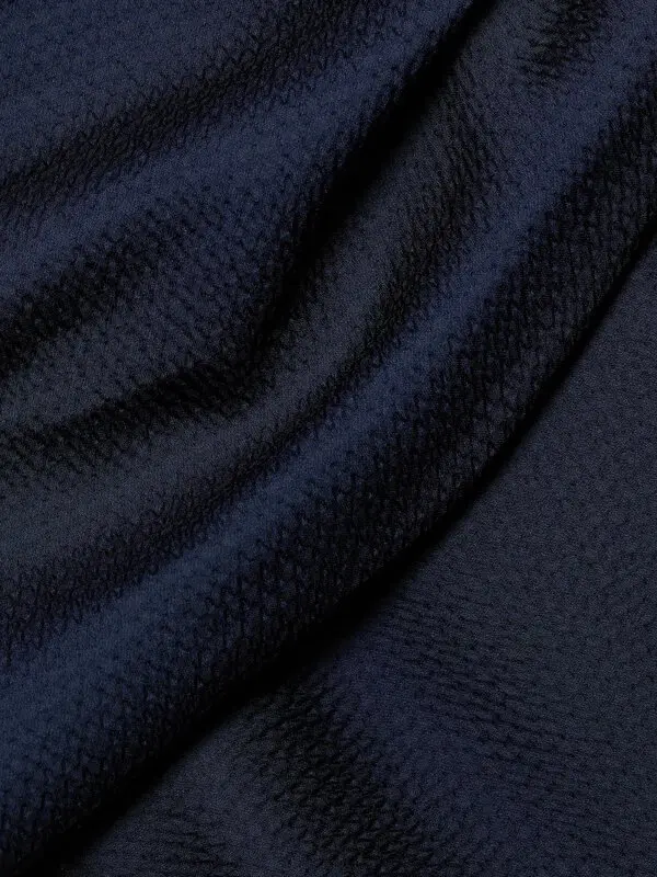 Amsale Draped Asymmetric Cocktail Dress
