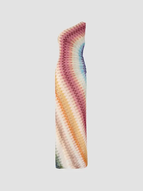Missoni Gradient One-shoulder Maxi Dress - Multicolor