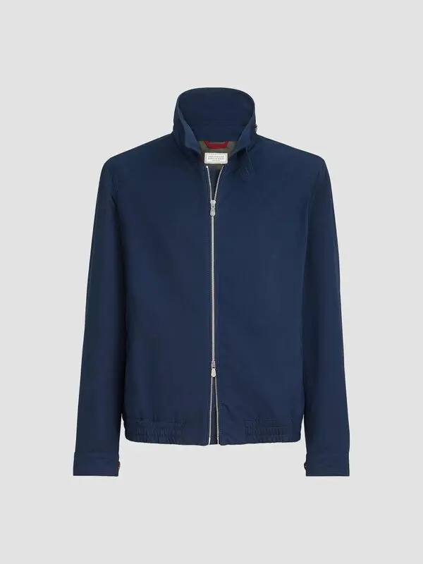 Brunello Cucinelli Water Resistant Microfiber Outerwear Jacket