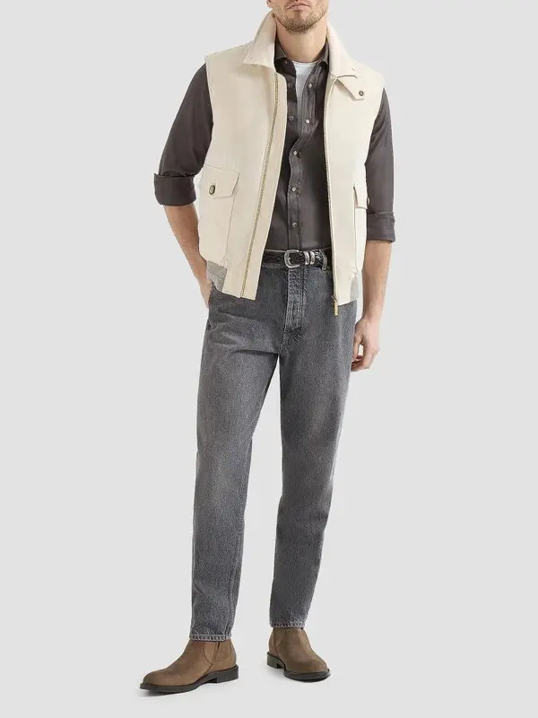 Brunello Cucinelli Denim Iconic Fit Five Pocket Jeans