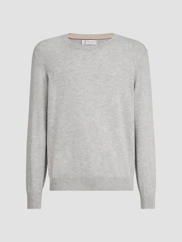 Brunello Cucinelli Cashmere Sweater - Pebble