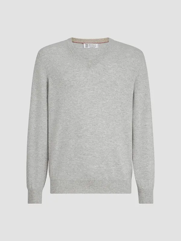 Brunello Cucinelli Cashmere Sweater - Pebble