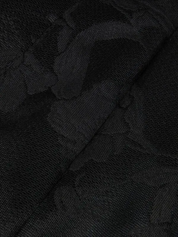 Black Halo Kristy Jacquard Strapless Trumpet Gown