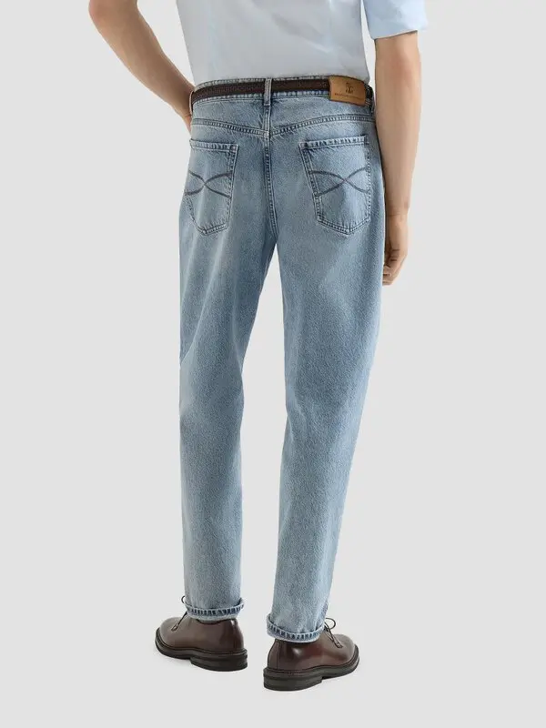 Brunello Cucinelli Denim Iconic Fit Five-pocket Jeans