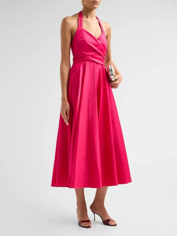 Black Halo Noelle Midi Dress