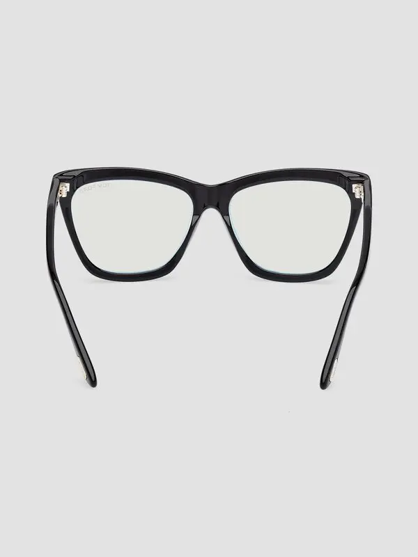 TOM FORD 56mm Blue Block Eyeglasses