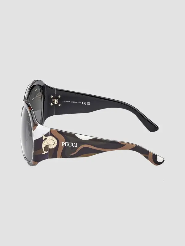 Emilio Pucci 59mm Geometric Sunglasses