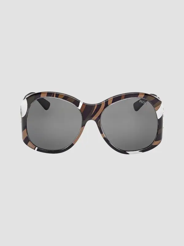 Emilio Pucci 59mm Geometric Sunglasses