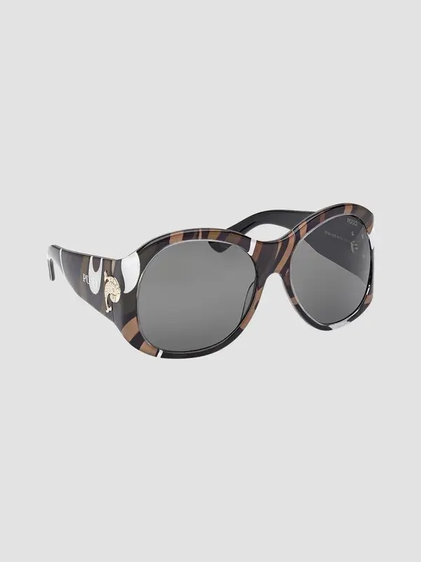 Emilio Pucci 59mm Geometric Sunglasses