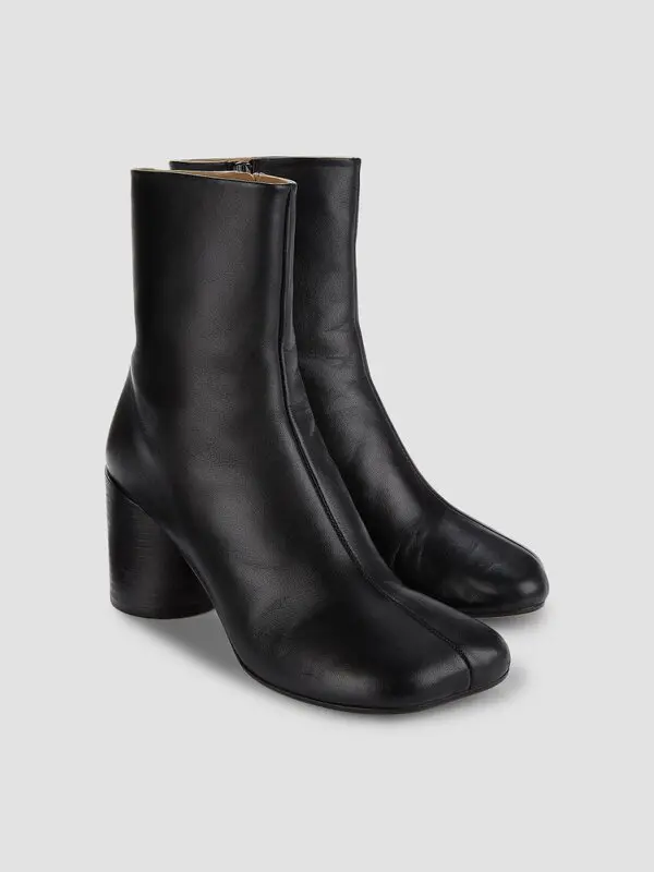 MAISON MARGIELA Anatomic 70mm Leather Ankle Boots