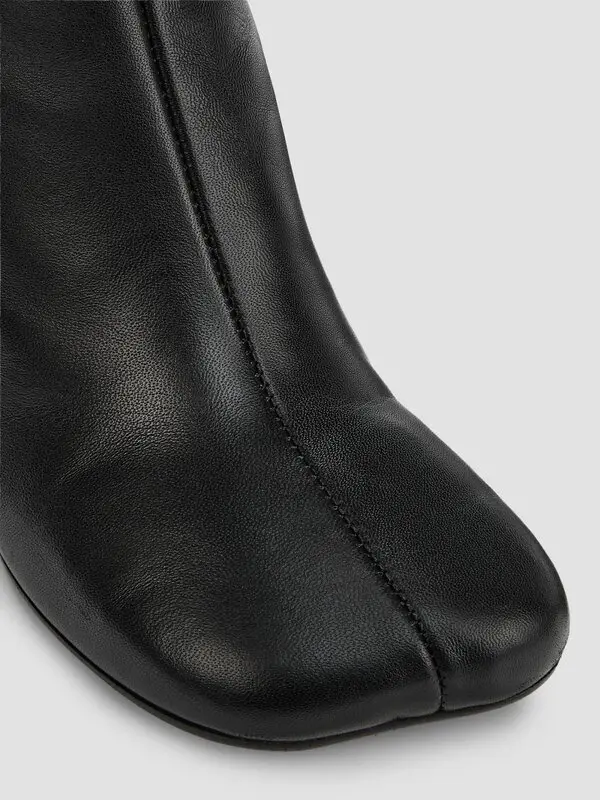 MAISON MARGIELA Anatomic 70mm Leather Ankle Boots