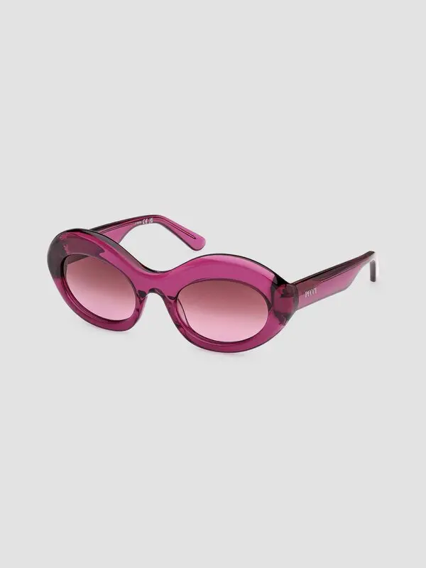 Emilio Pucci 52mm Oval Sunglasses - Pink