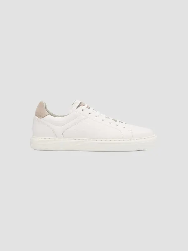 Brunello Cucinelli Grain Leather Low-top Sneakers