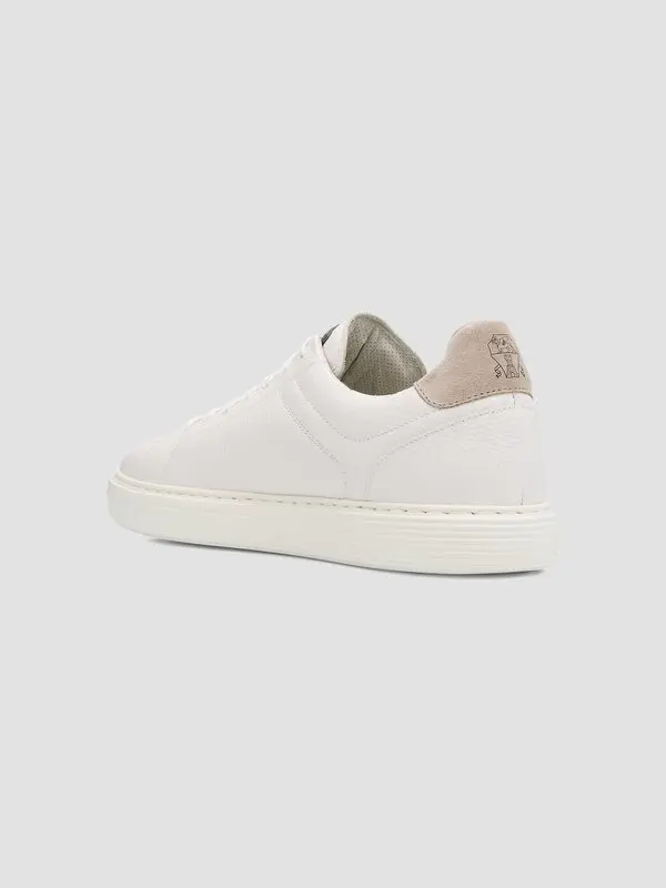 Brunello Cucinelli Grain Leather Low-top Sneakers