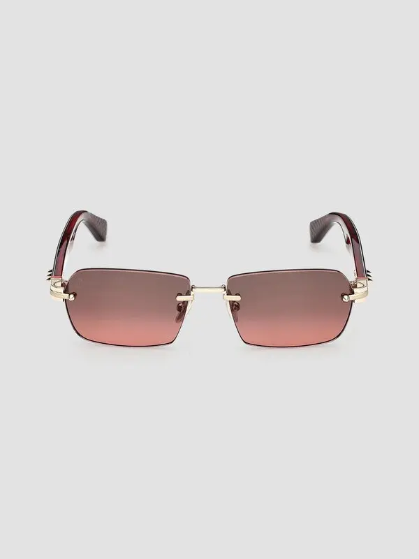 CHRISTIAN LOUBOUTIN 56mm Rectangular Sunglasses