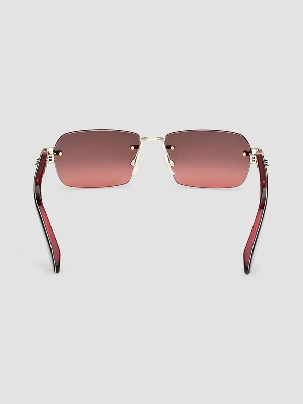 CHRISTIAN LOUBOUTIN 56mm Rectangular Sunglasses