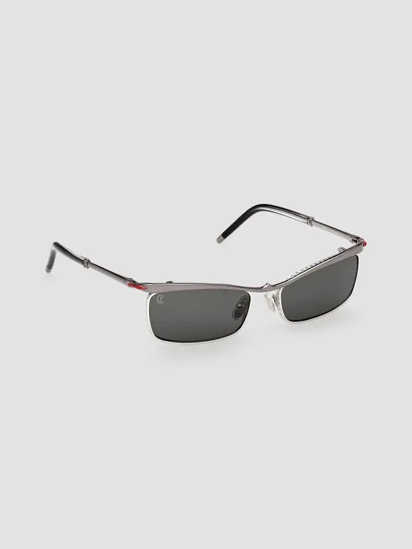 CHRISTIAN LOUBOUTIN Hot Chick 55mm Rectangular Sunglasses