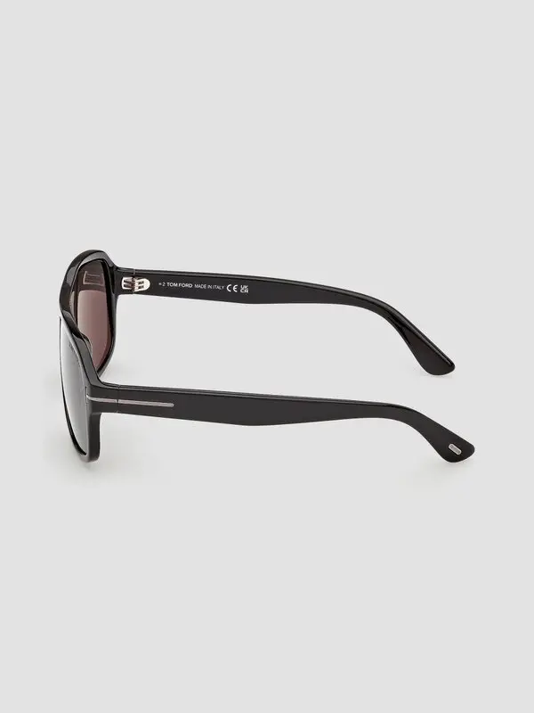 TOM FORD William 63mm Oversized Sunglasses