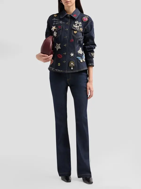 Cinq À Sept Denim Scrunched Canyon Jacket