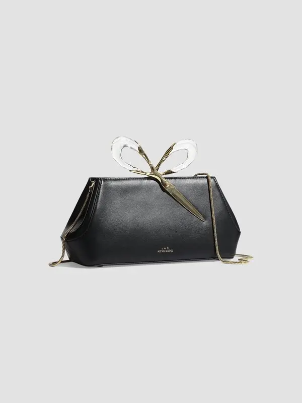 Alexis Bittar The Scissor Leather Clutch