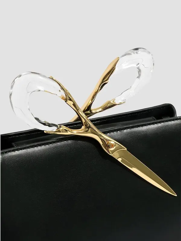 Alexis Bittar The Scissor Leather Clutch