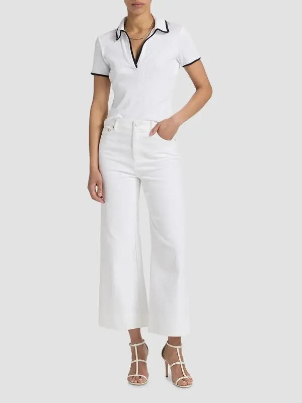 Cinq À Sept Joey Wide-leg Ankle Jeans