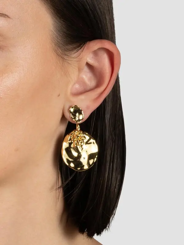 Alexis Bittar Brutalist 14k--plated Ear Jackets