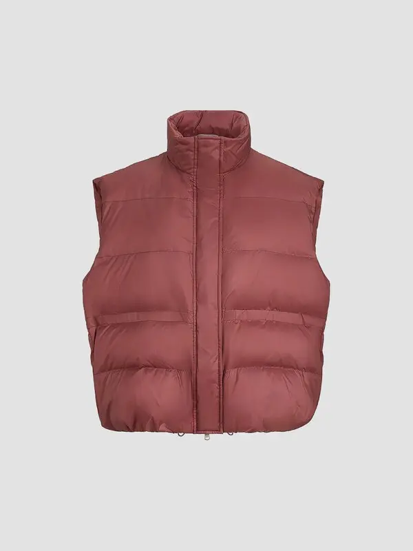 Brunello Cucinelli Water Resistant Matte Nylon Down Jacket With Monili