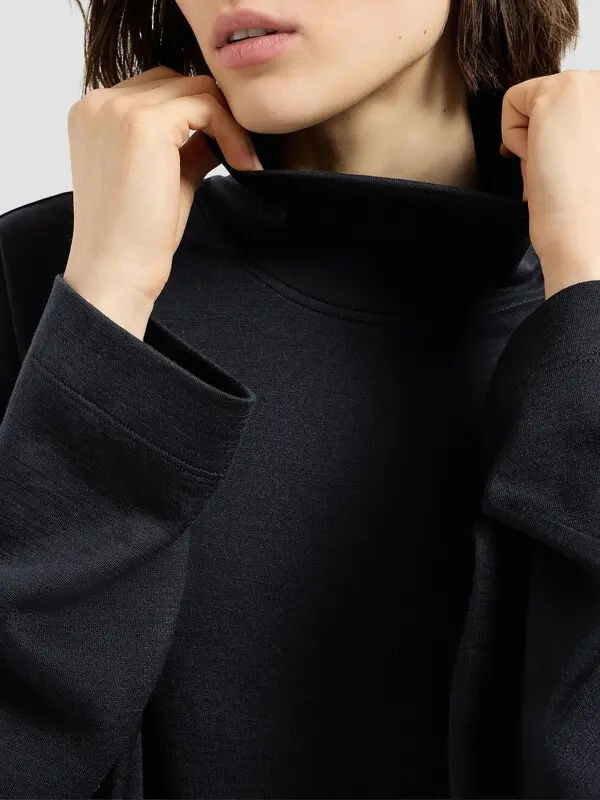 Brunello Cucinelli Cotton And Silk Interlock Turtle-neck Sweater