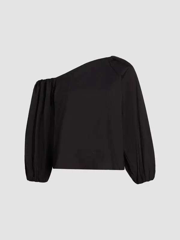 Tanya Taylor Tabitha Off-the-shoulder Top - Black