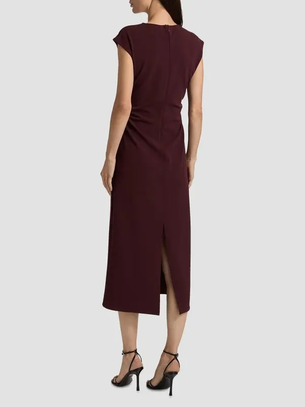 Tanya Taylor Kimberly Scuba Twist Midi-dress