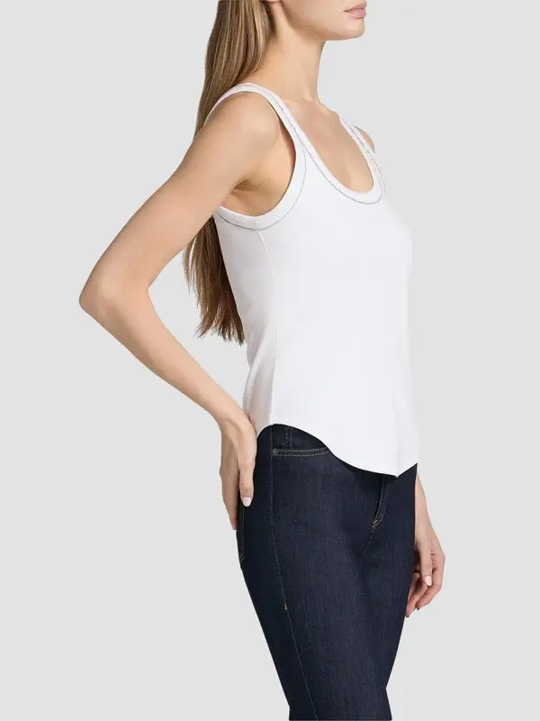 Cinq À Sept Wilma Rhinestone-embellished Tank