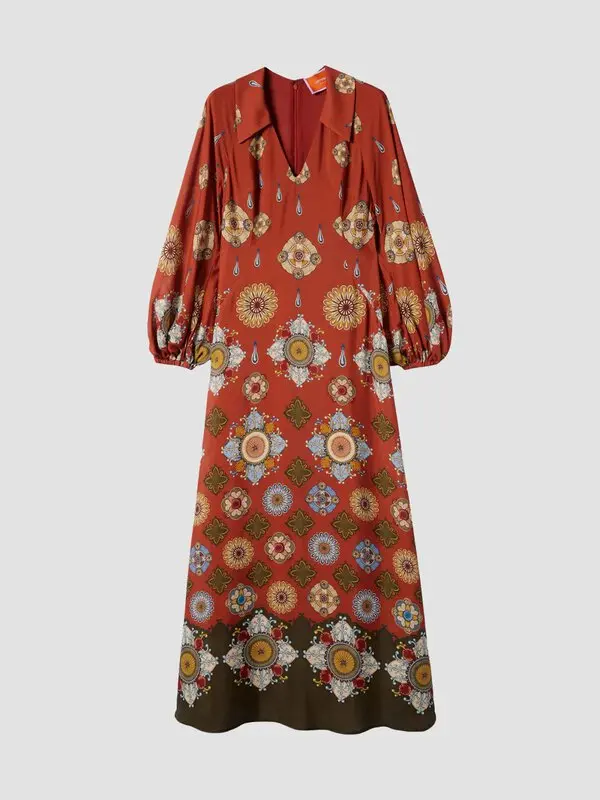 La DoubleJ Diva Dress - Nucleus Rust