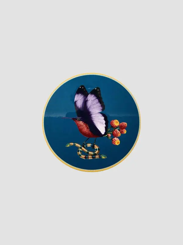 La DoubleJ Disk Placemat - Navy
