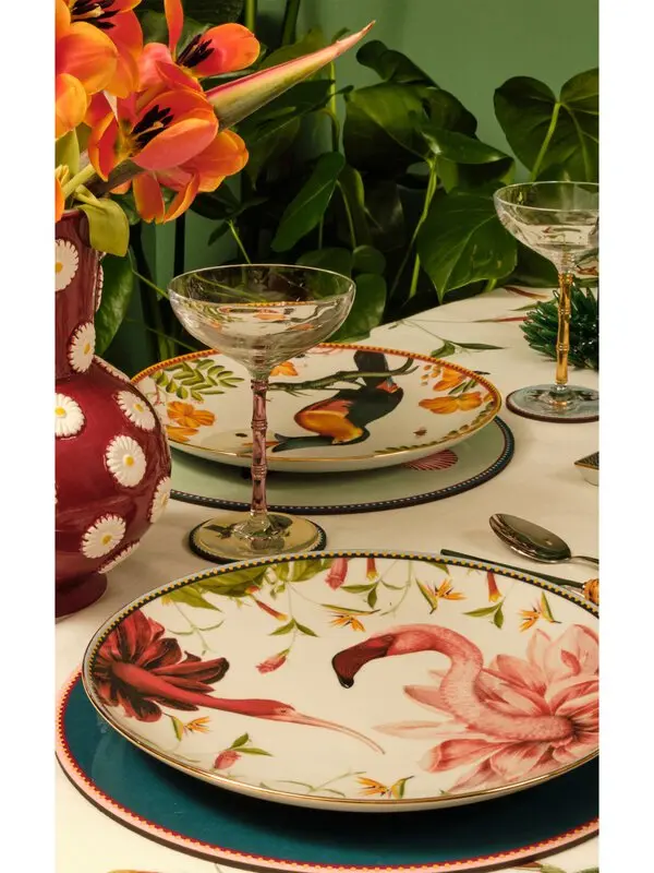 La DoubleJ Disk Placemat - Salvia