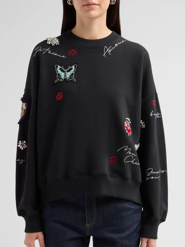 Cinq À Sept Greatest Hits Brandy Crewneck Sweatshirt