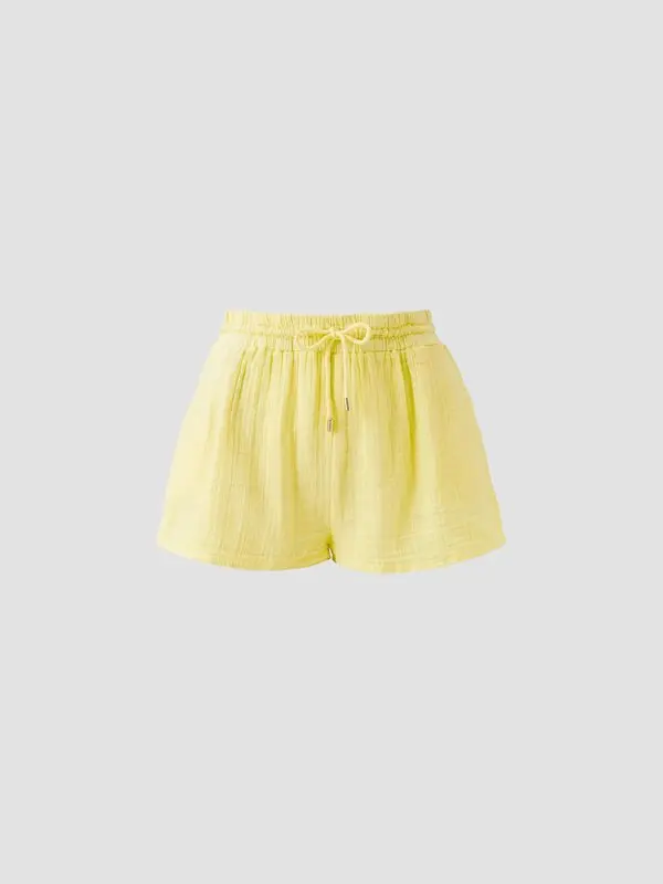 Melissa Odabash Abbie Cotton Muslin Shorts