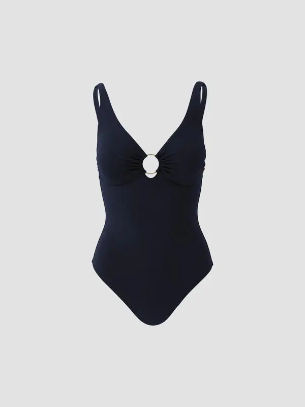 Melissa Odabash Abruzzo Core Underwire One-piece Swimsuit - Black