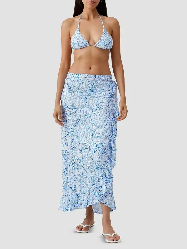 Melissa Odabash Danni Wrap Midi-skirt