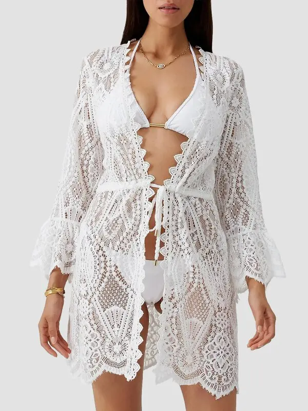 Melissa Odabash Naia Lace Cover-up