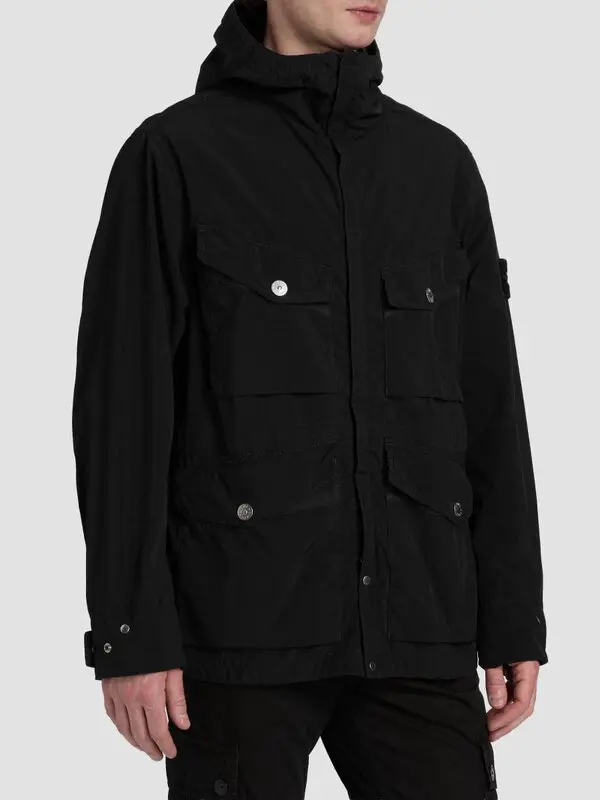 Stone Island Short Parka Coat