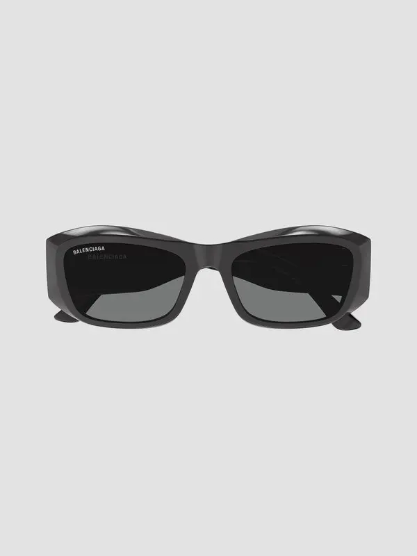 Balenciaga Signature 54mm Square Sunglasses - Grey