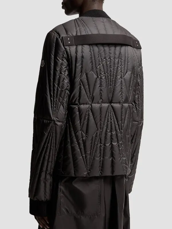 Moncler Rick Owens Geocamo Flight Puffer Jacket