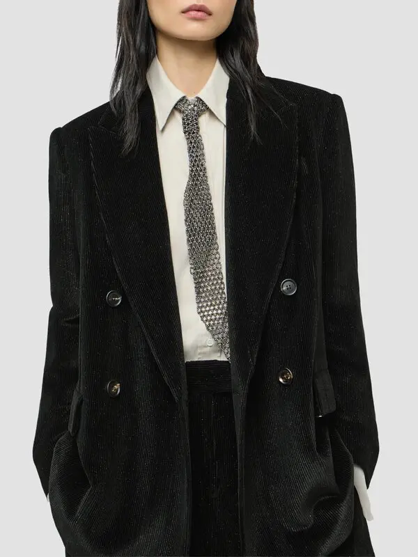 Brunello Cucinelli Sparkling Corduroy Blazer