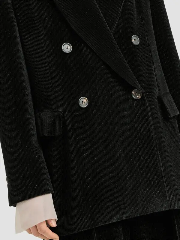 Brunello Cucinelli Sparkling Corduroy Blazer