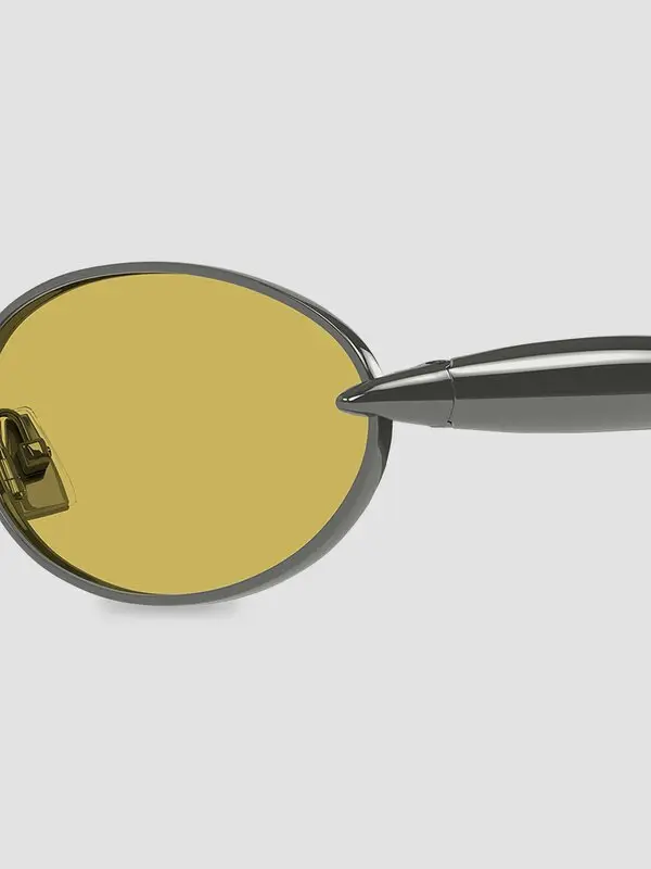 Bottega Veneta Sardine 57mm Oval Sunglasses