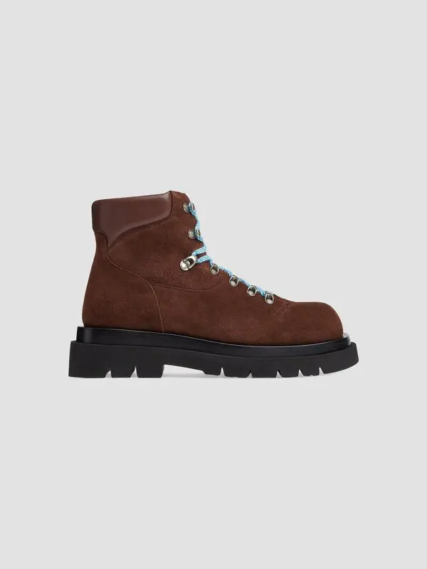 Bottega Veneta Suede Hiking Boots