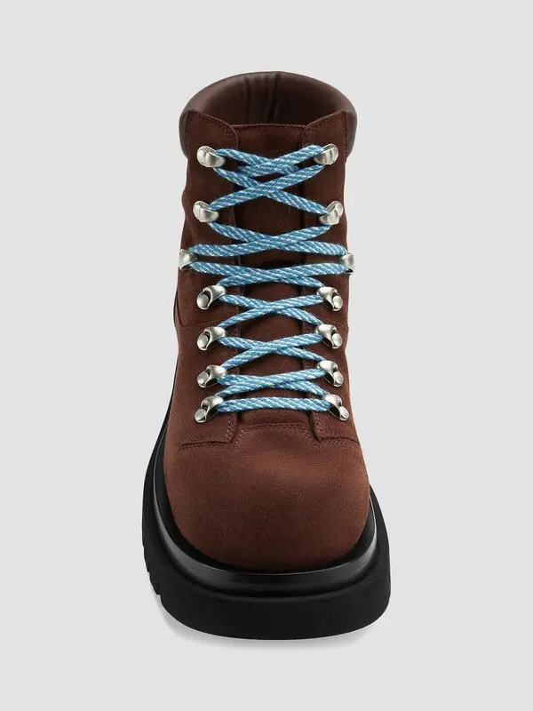 Bottega Veneta Suede Hiking Boots